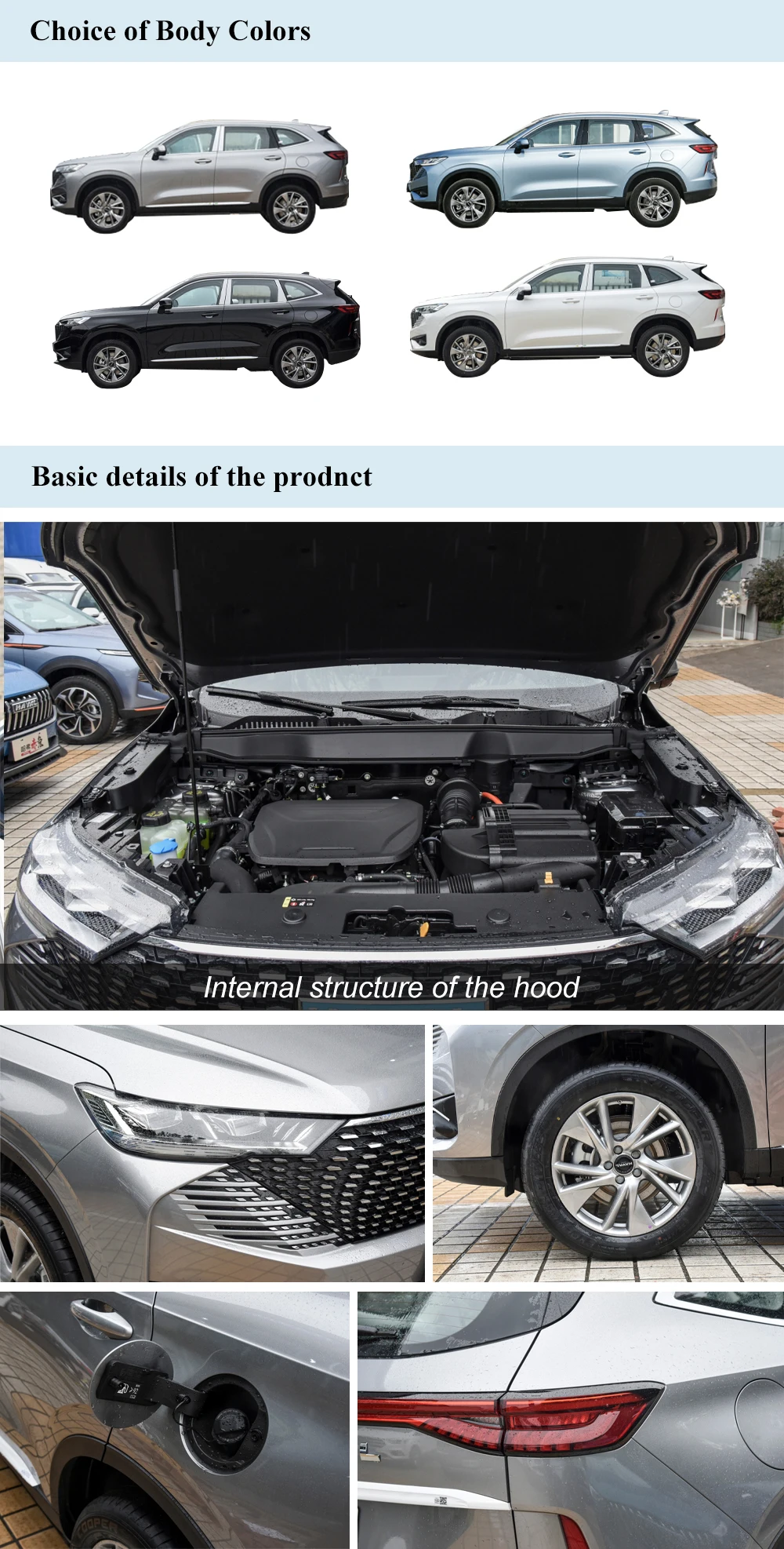 2023 2024 Suv Haval H6 China Hot Sale Cheap New Used Car Haval H6 Chinese Compact Suv Gasoline ...