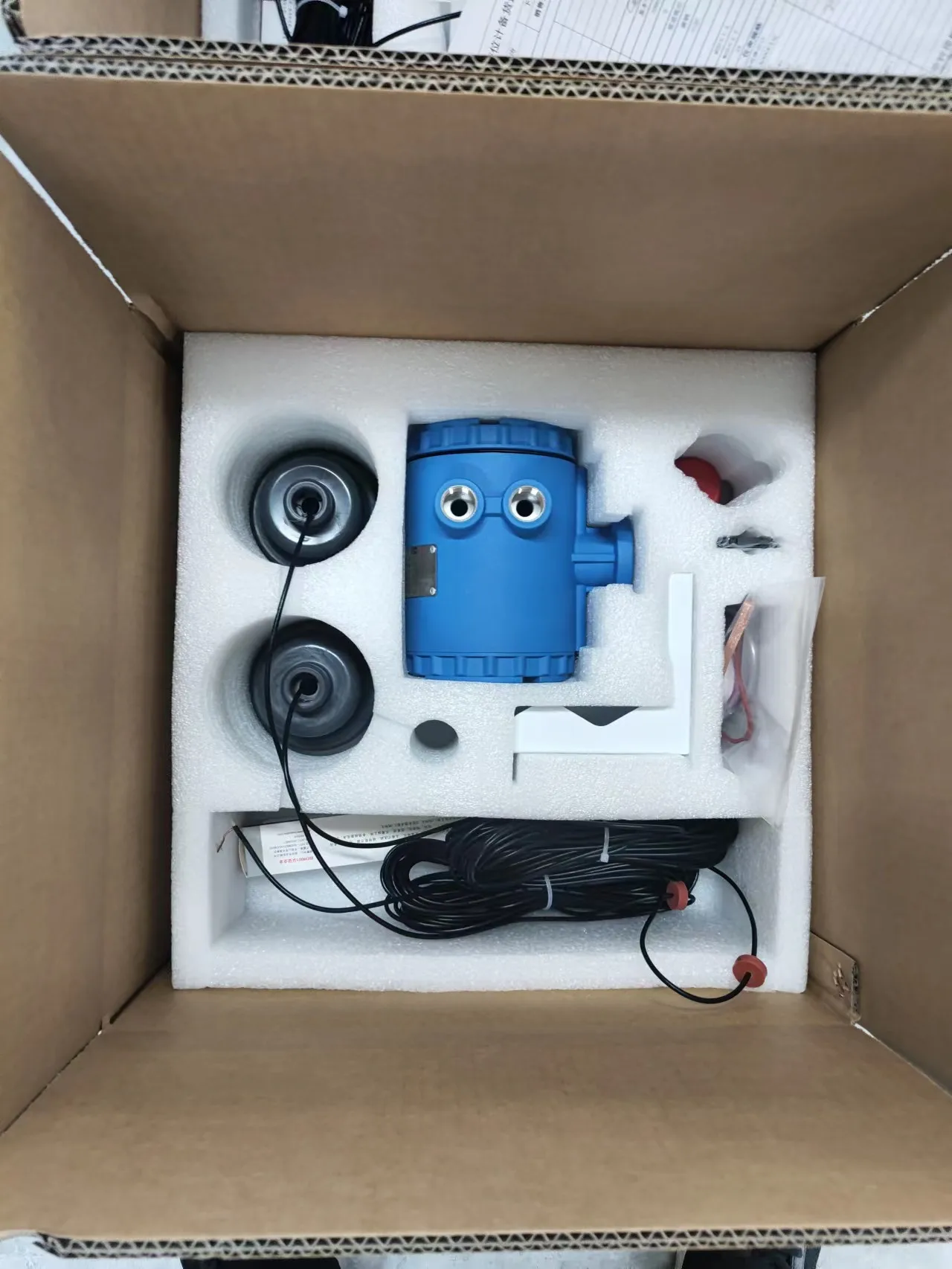 Non-contacting Ultrasonic Invasive Level Meter Gauge Transmitter Sensor For Corrosive Liquid ...