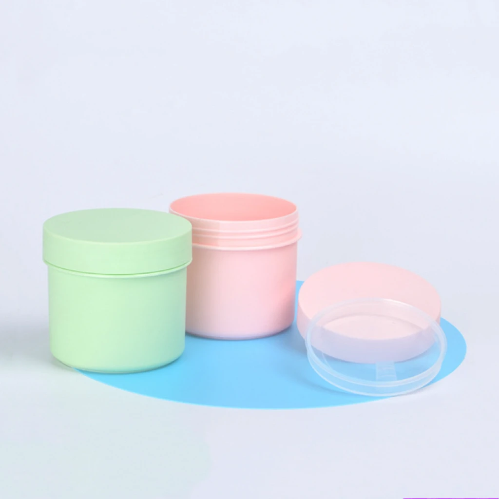 150g PP Frosted Empty Cosmetic Round Matte Body Cream Container Facial ...