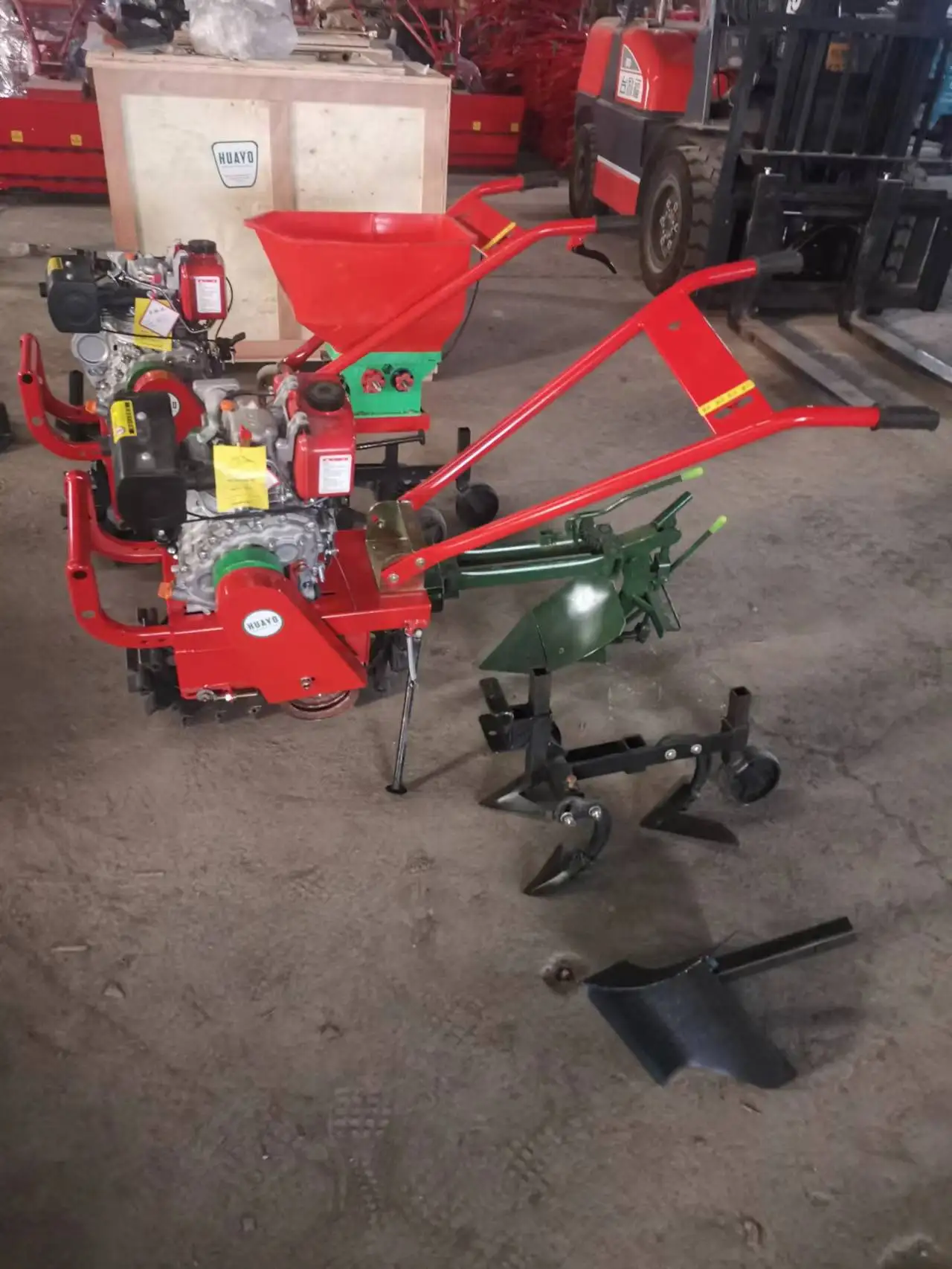 2022 The Newest Mini Plough Tractor Machine For Farmer - Buy Mini ...