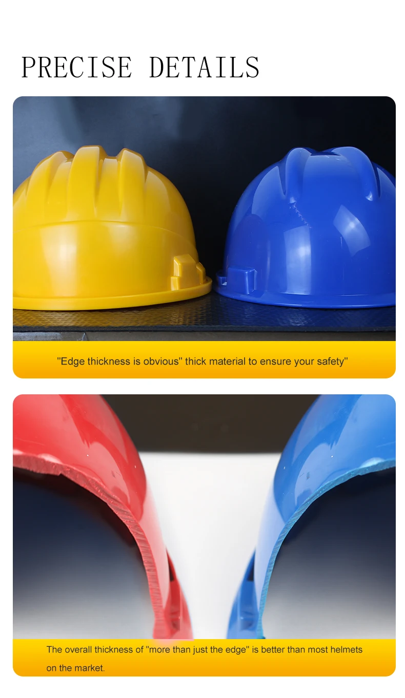 OSHA Approved Industrial Fiberglass Safety Helmet Non-Conductive Hard ...