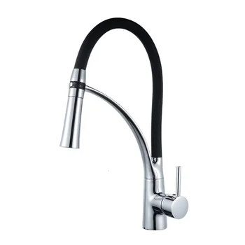 Spring Loaded Modern Square Home &hotel Kitchen Long Water Faucet High ...