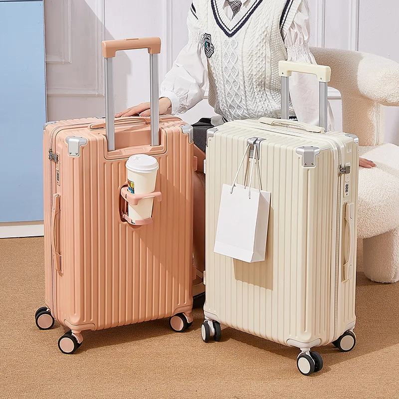 Luggage Female Students Trolley Luggage Male Large Capacity Password ...