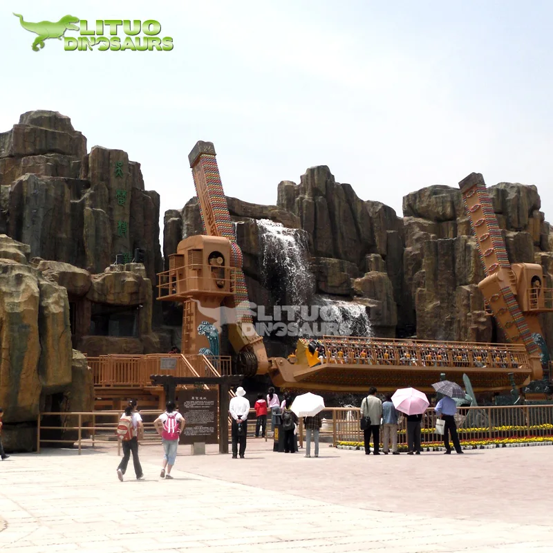 GRC Artificial Mountain Rock Landscape Decoration Project| Alibaba.com