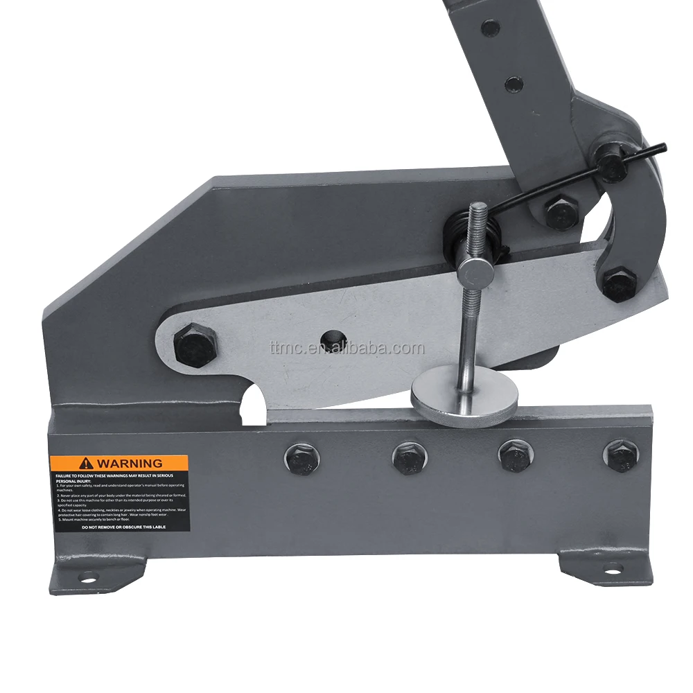 Hs-12 Ttmc Throatless Hand Shearing Machines Sheet Metal Cutting Shears ...