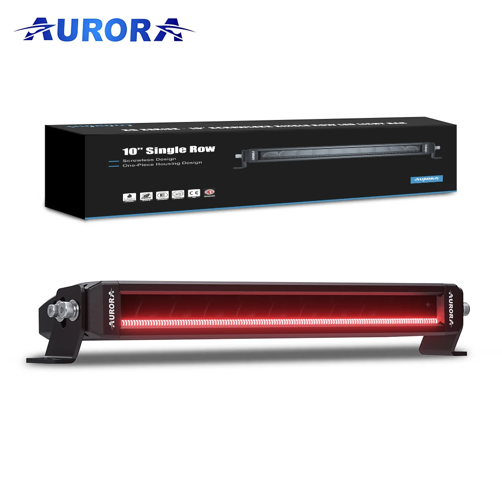 Aurora Patent Multifunction Rgb Led Light Bar Screwless Led Light Bars ...