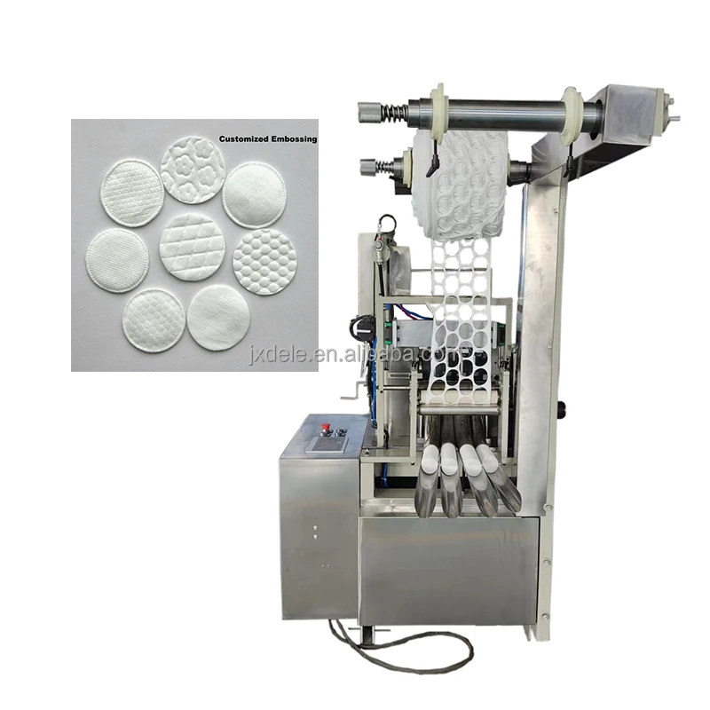 Efficient Makeup Removal with Dele's Cotton Pad Machine