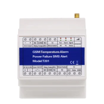 Gsm Sms Temperature Alarm Power Failure Alert Remote Control Monitoring ...