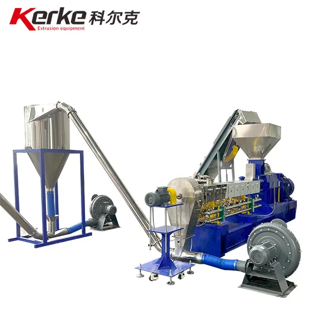 Plc Filament Extruder Pvc Stretch Filmextrusion Screw Extruded Co ...