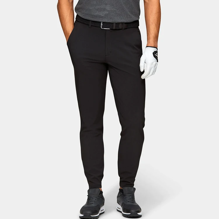 Custom Logo 90% Nylon 10% Spandex Four Way Stretch Jogger Pants