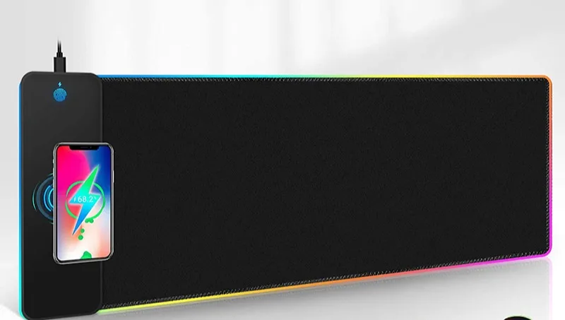 2021 New Arrival Wireless Charging Mouse Pad Large Rgb Gaming Mouse Pad ...