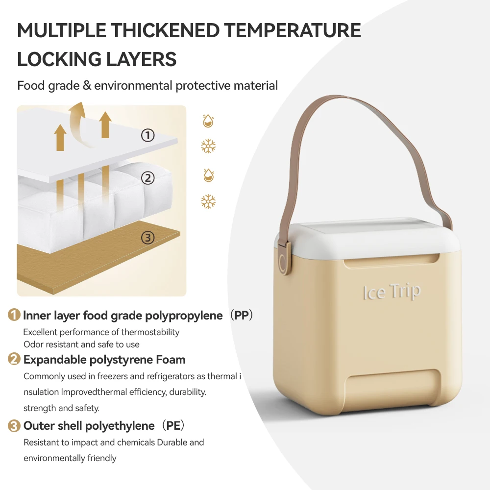Wholesale High Quality 10L Ice Chest Cooler Box for Camping