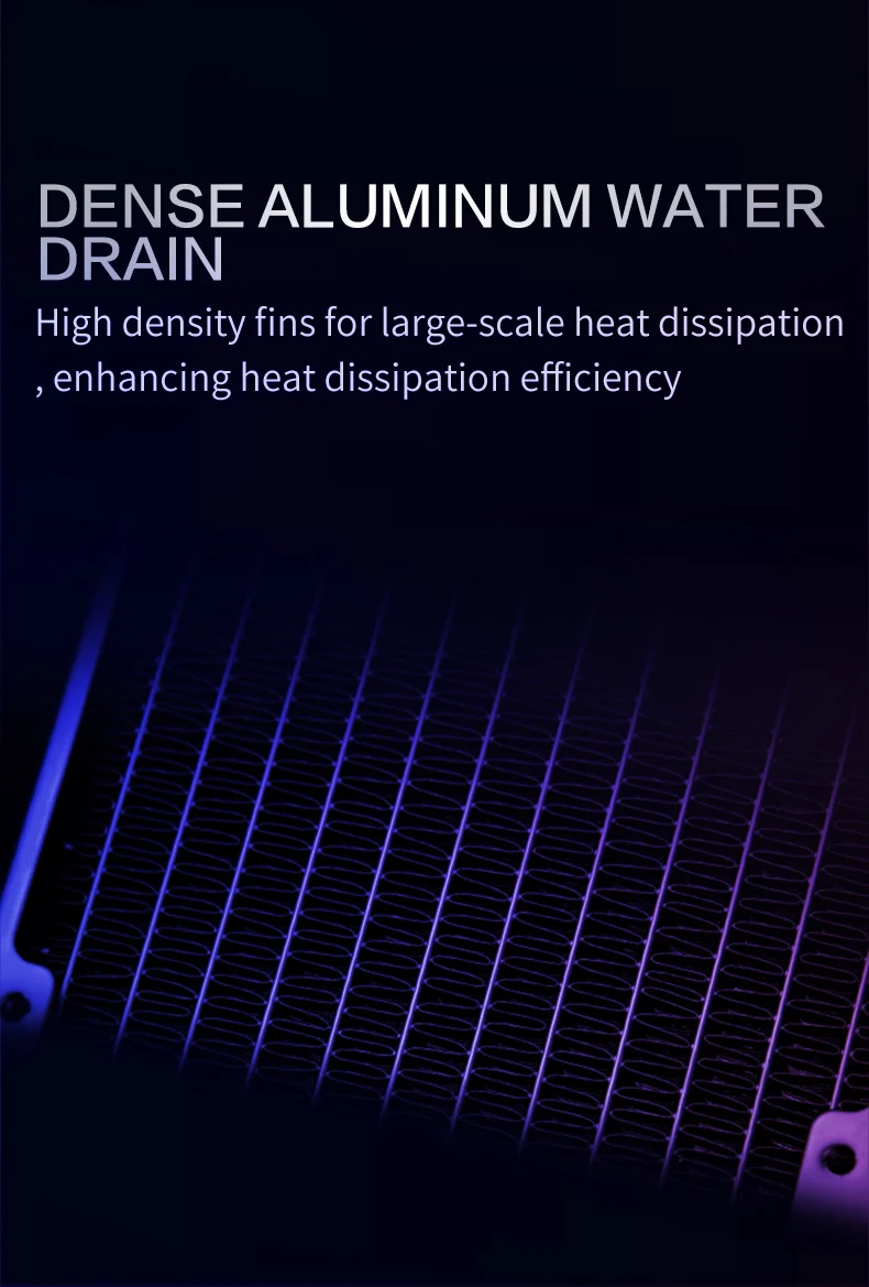 Bubalus Pc Cpu Liquid Cooler 240mm Argb Water Cooling Fans Liquid ...