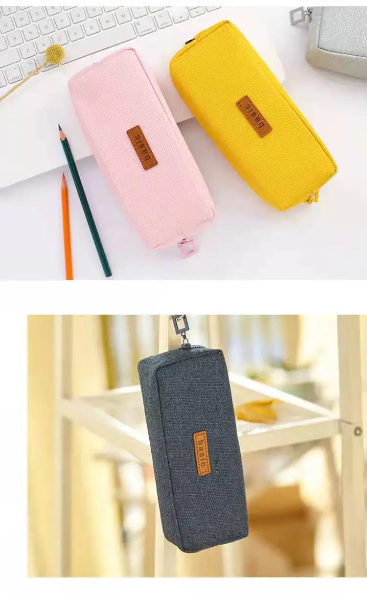 Large-Capacity Fabric Pencil Pouch for Students & Schools - Customize ...