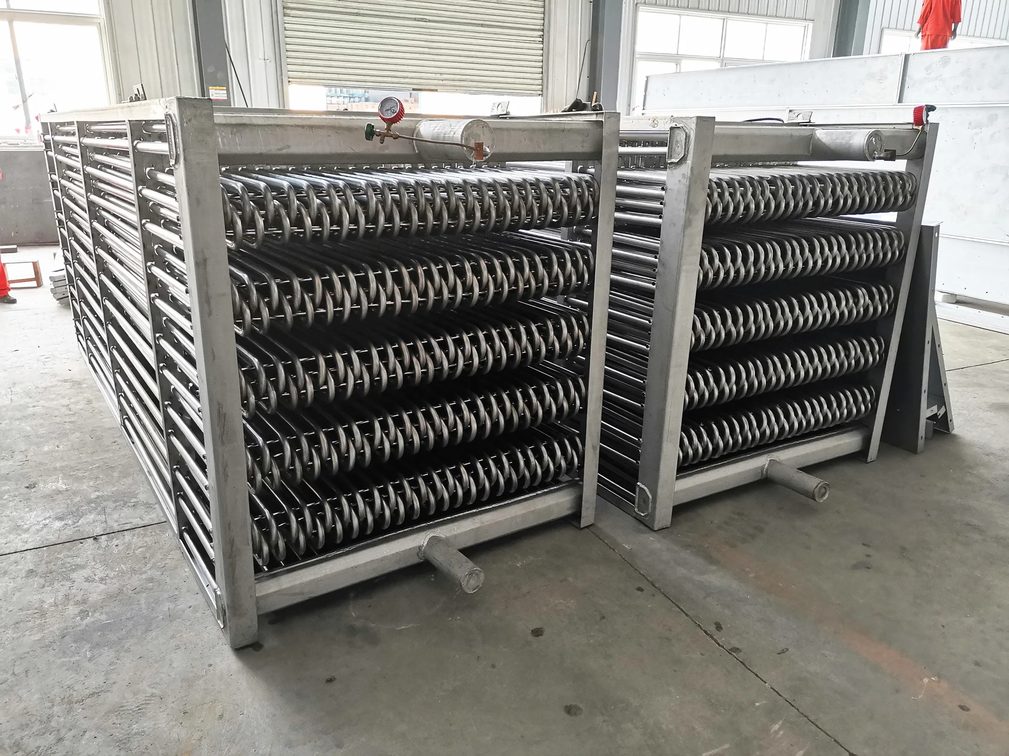 Hot-dip Galvanizing Tube Heat Exchanger Bac Condenser Coil - Buy Hot ...