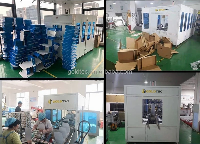 SmallTray Former Intelligent Carton Forming Machine Box Folder Machine ...