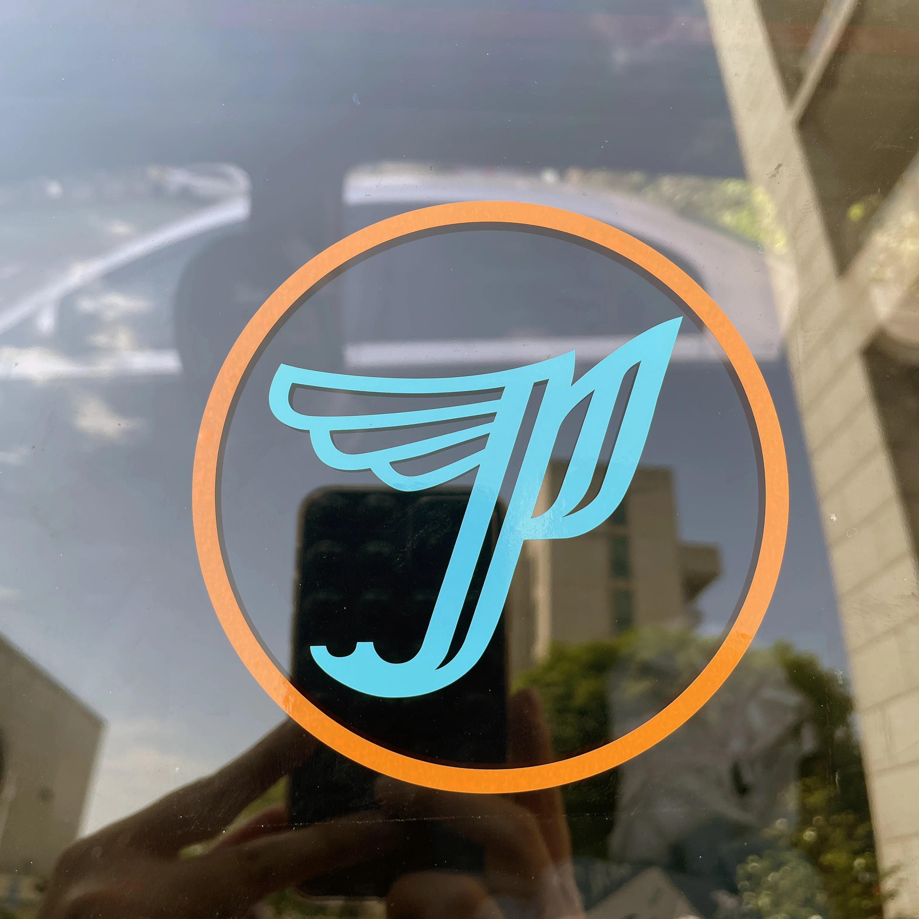 Custom Weatherproof Die Cut Logo Window Sticker Custom New Design ...