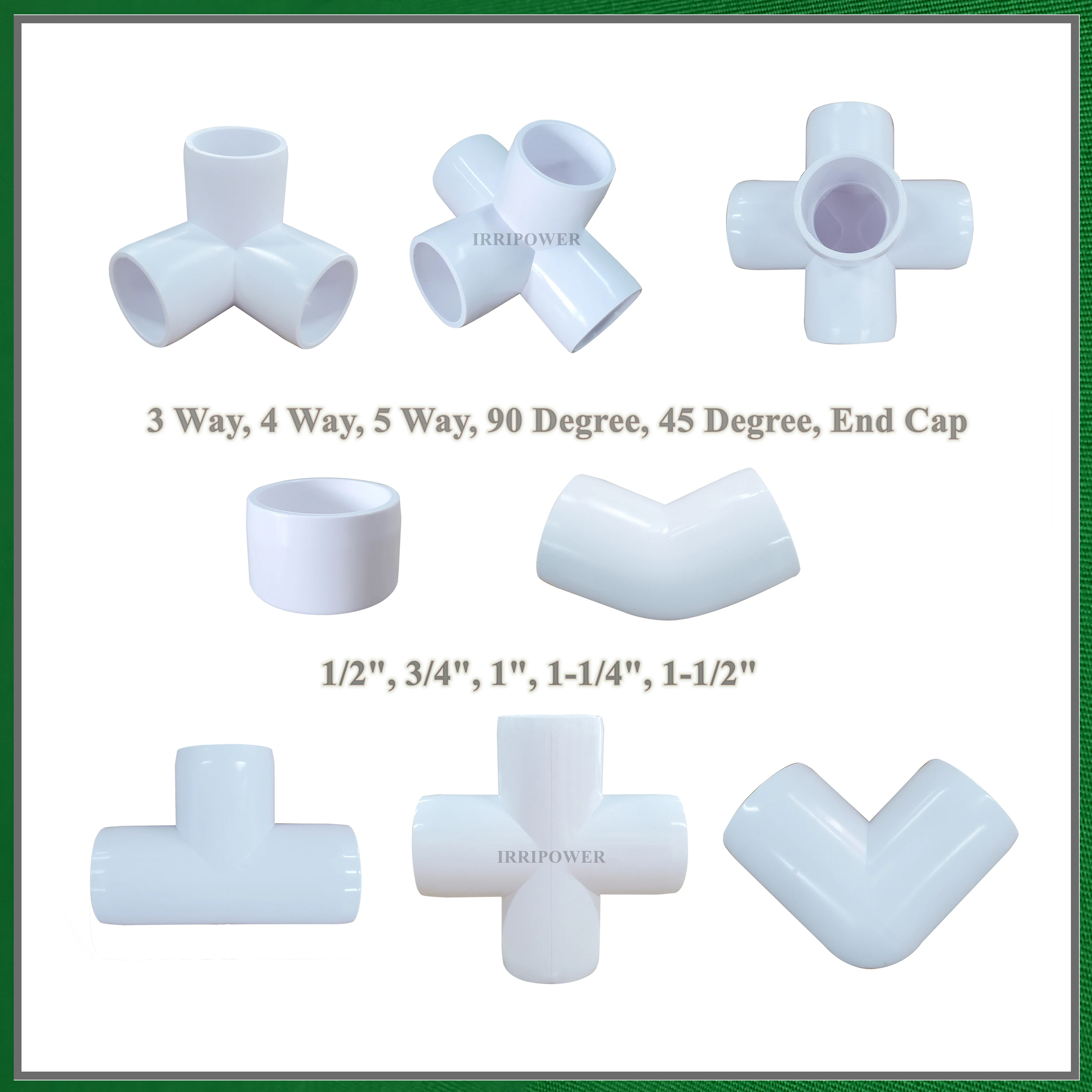 White Farm Greenhouse Film Plastic Clamps White Clamp Pvc Pipe Plastic ...