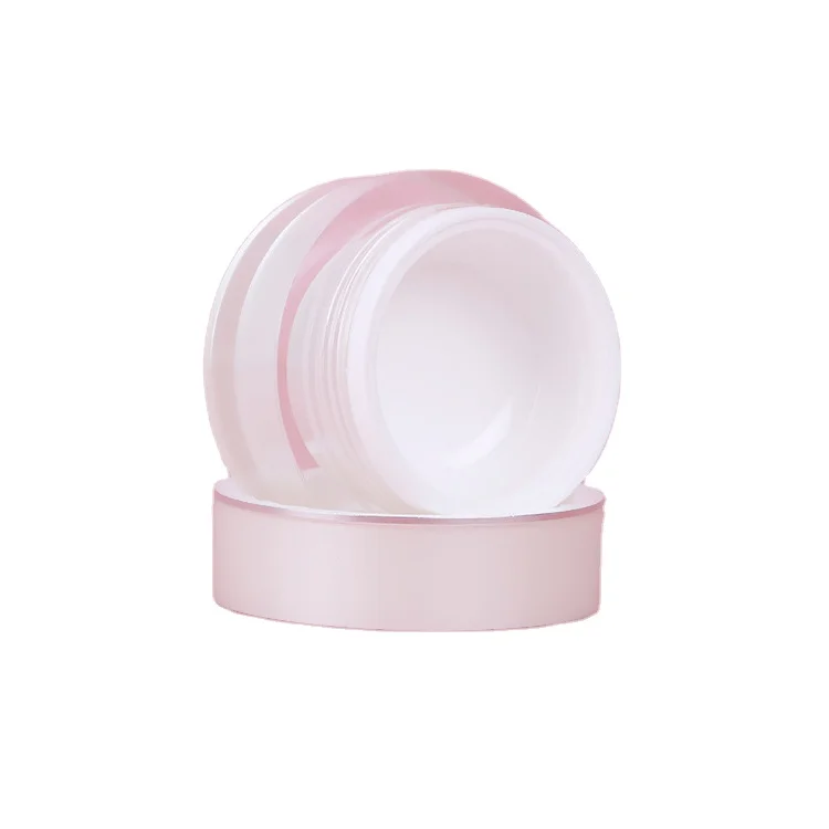 Wholesale 15g 30g 50g Cream Jar White Acrylic Round Bottle Pp Inner ...