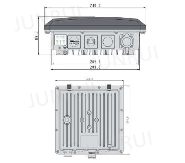 Lorawan Water Meter - Smart Outdoor IOT Gateway by JUNRUI