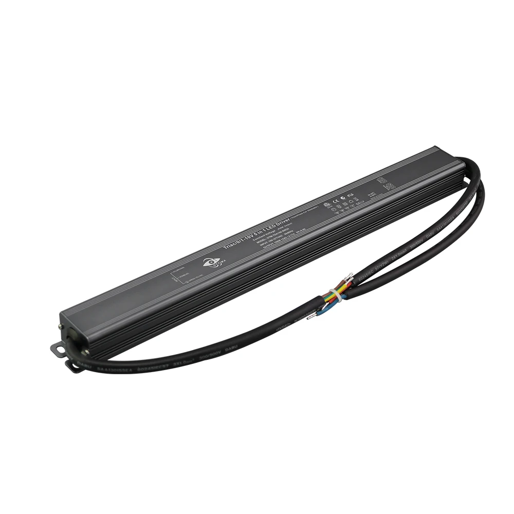 IP67 60W 12V 24V slim linear 0-10V 1-10V PWM dimmable constant voltage led driver| Alibaba.com