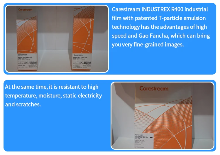 In Stock Carestream INDUSTREX AA400 Film - X-Ray NDT Roll