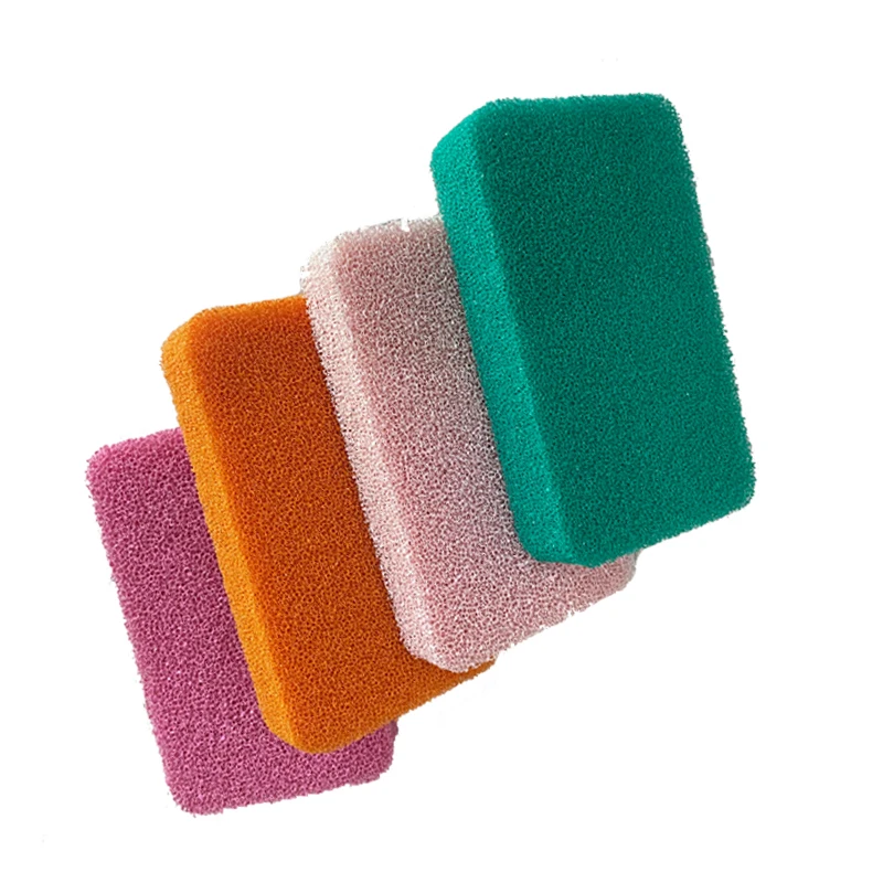 Custom Silicone Dish Sponge Washing Kitchen Durable Silica Gel Kitchen ...