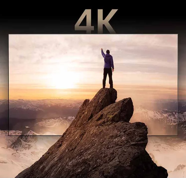 Hisense P60 4K DLP Laser Projector - 6000 Lumens 3D Home Theater