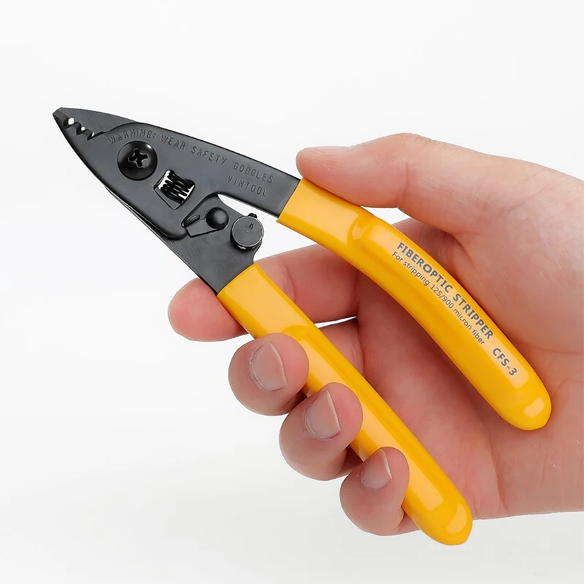 CFS-3 Cable Stripper Fiber Optic Equipment for Stripping 2-3mm Fiber ...