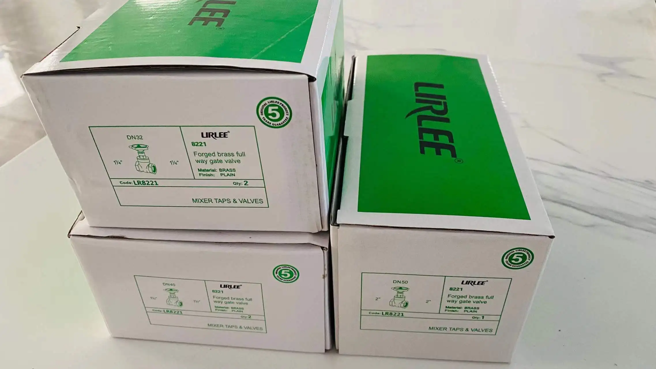 Lirlee Durable Npt Bsp Thread Water Control Spiral Water Sluice Brass ...