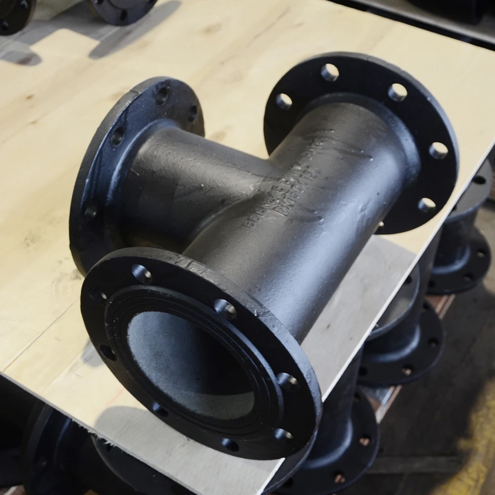 Flanged Pipe Fittings Ductile Iron Pipe Fitting All Flange Tee - Buy ...