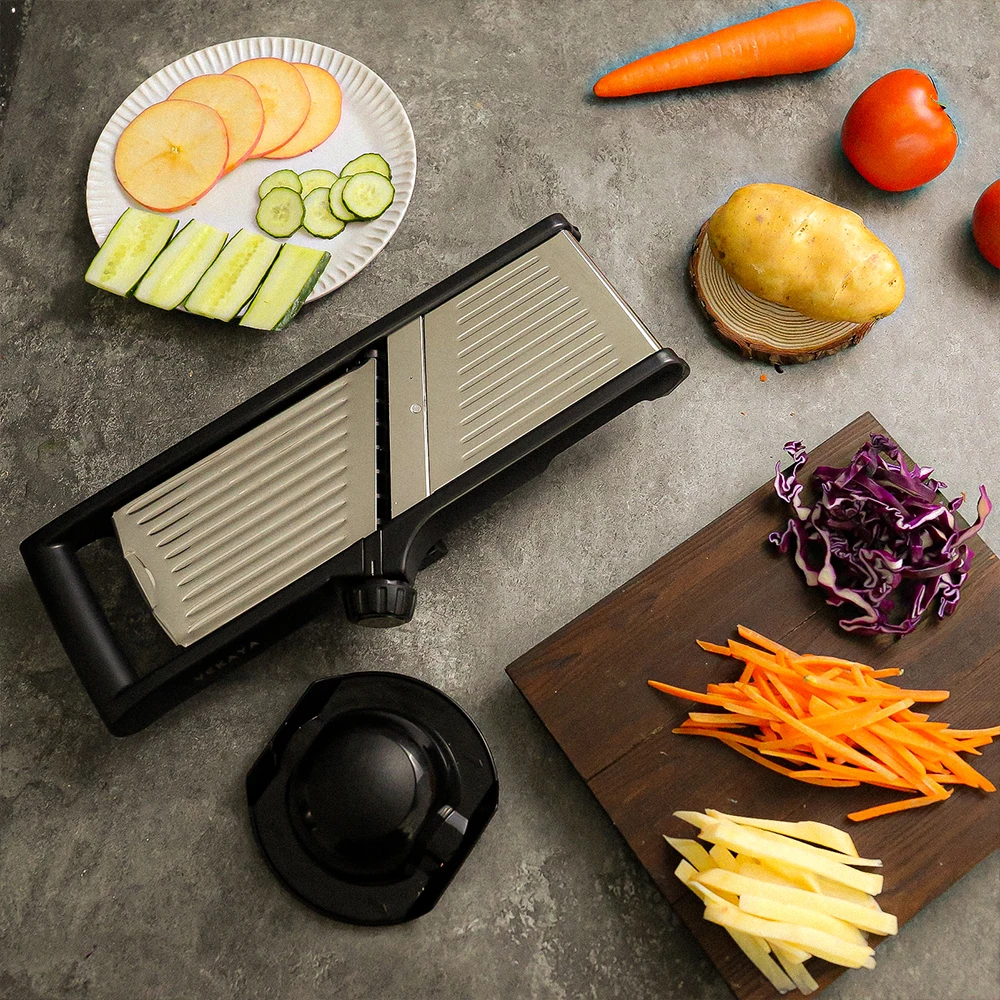 Multifunctional Manual Vegetable Chopper Mandoline Stainless Steel ...