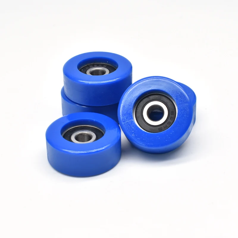 Pu Coated Bearing Pulley Pu626 Polyurethane Bearing 626 Bearing Pu62630 ...