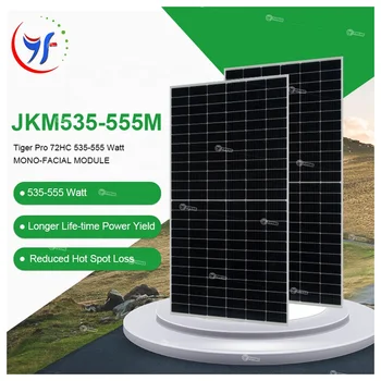 Jinko Solar Panel And Inverter Tiger Pro 535 Watts Bifacial N Tyoe 530w ...
