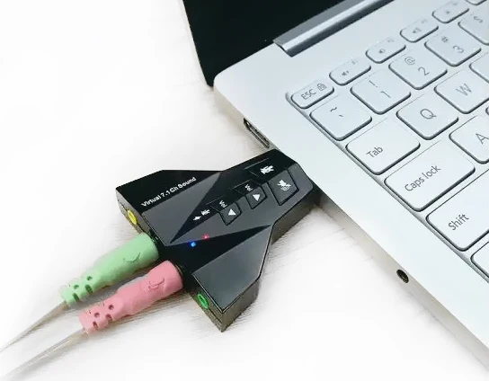 USB Sound Adapter - 7.1 Virtual Channel 3D Sound Card