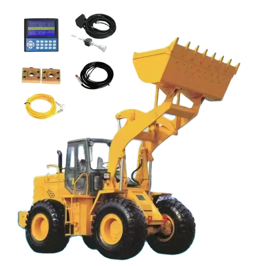 Front End Loader Hydraulic Scale System On Board Weighing Wheel Loader ...