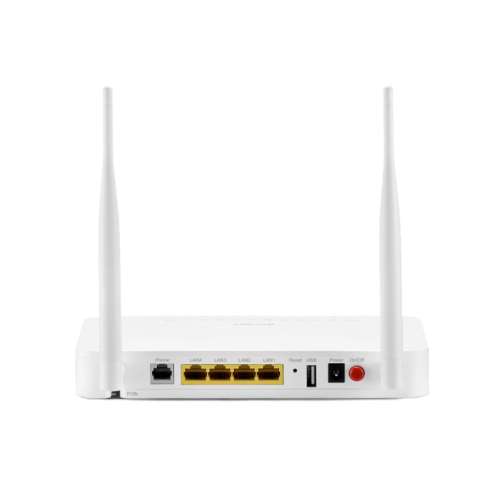 F670L GPON ONU - 4GE+1TEL+1USB+WIFI Dual Band Fiber Optic Router