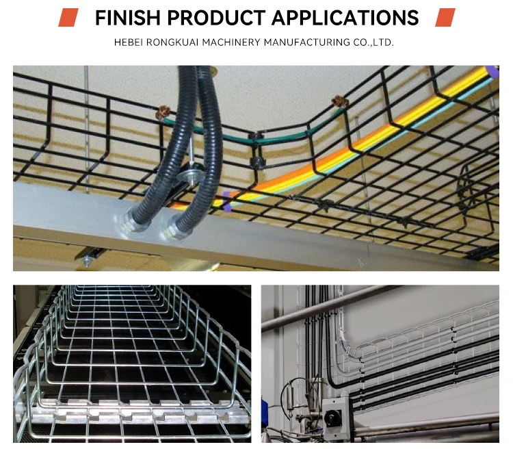 Precision Pneumatic Cable Tray Welding Bending Machine Automatic ...