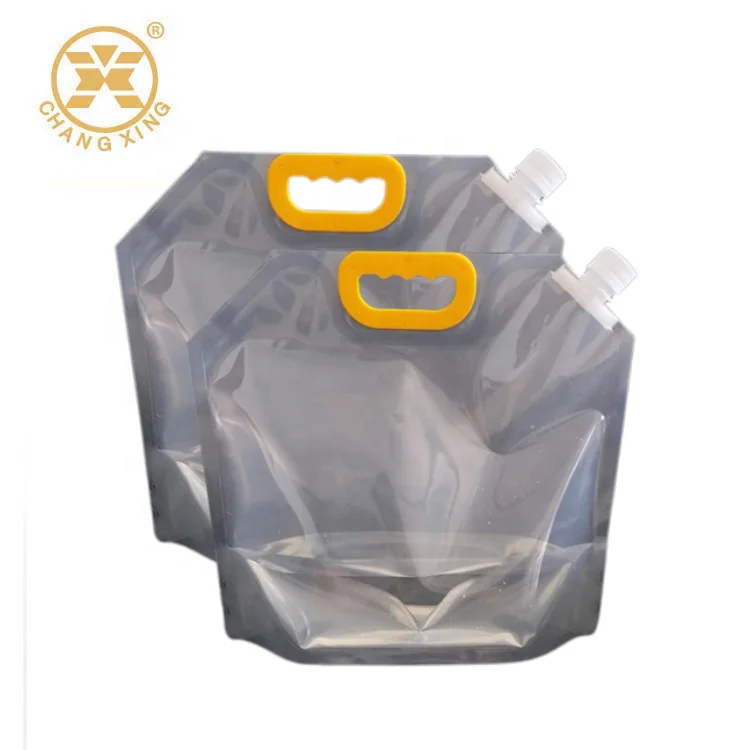 Refillable 1L 2L Spout Pouch Packaging Bag for Detergents