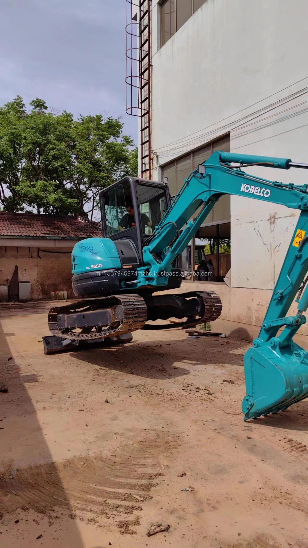 Kobelco Made Earth-moving Shovel Sk55sr Mini Digger,Japan Kobelco Sk 55 ...