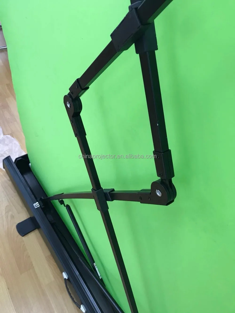 Retractable Photography Backdrop - Green Screen PP Fabric