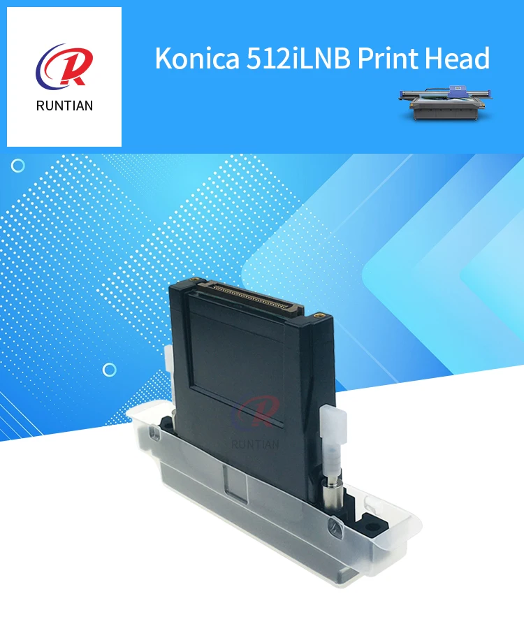 Original Konica 512i Solvent Printhead For Inkjet Printer Km512ilnb ...