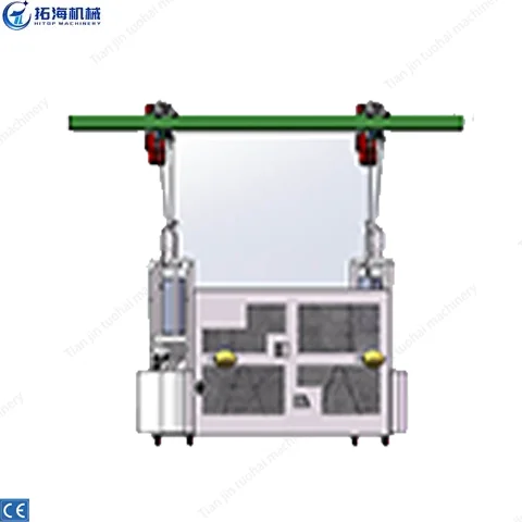 Track Installed On Parapet Wall For Window Cleaner Machine Monorail ...