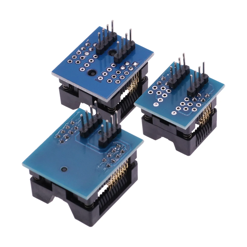 Sop16 To Dip8 Wide Body Seat Wide 150mil 200mil 208mil 300mil Programmer Sop8 Adapter Socket For