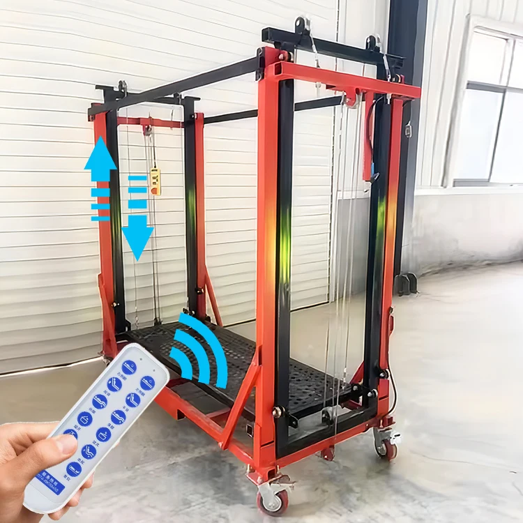 Multifunctional Scaffold Small Mobile Portable Folding Electric ...