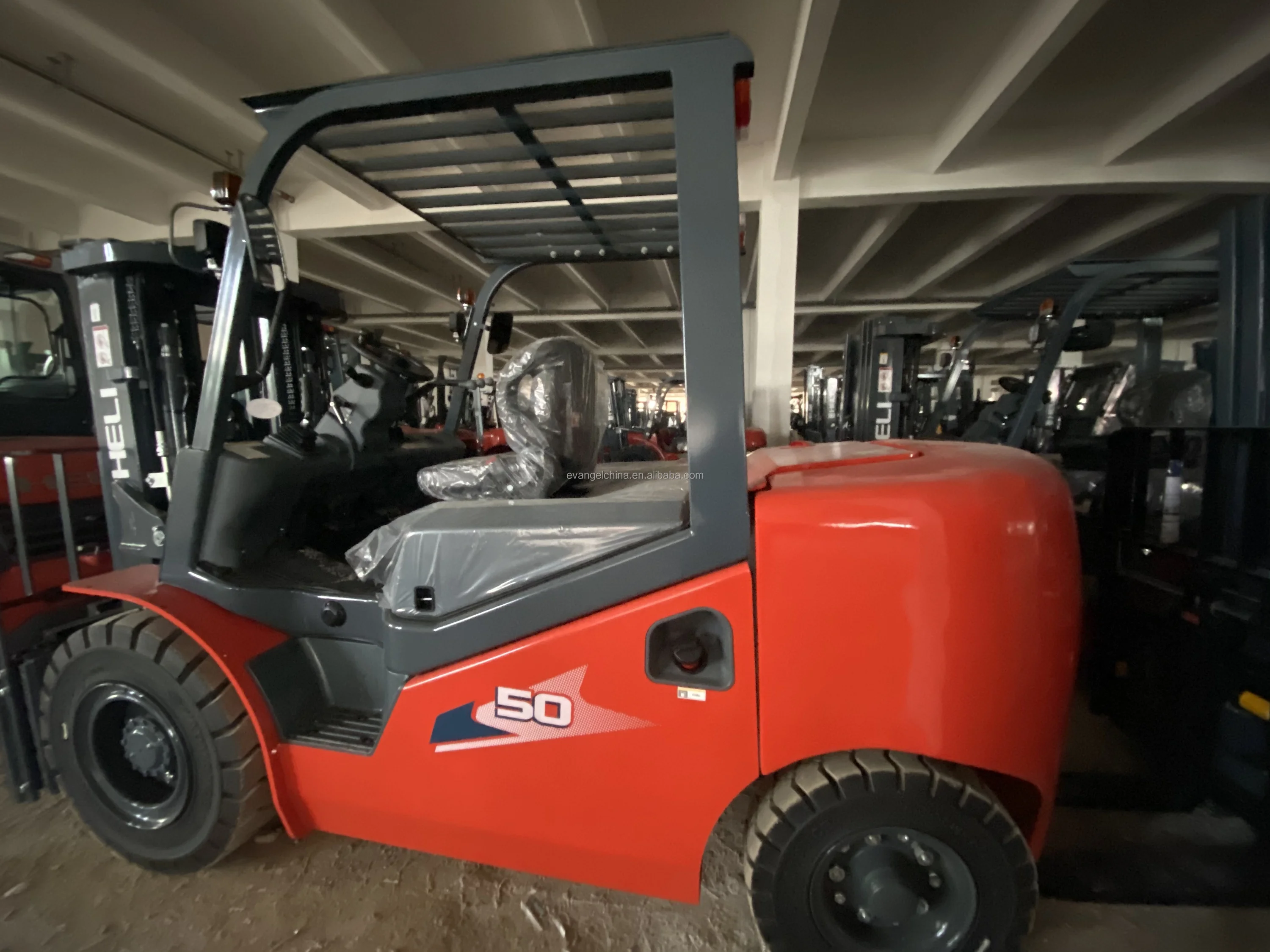 HELI K2 Series 5 Ton Diesel Forklift Truck CPCD50-M4K2