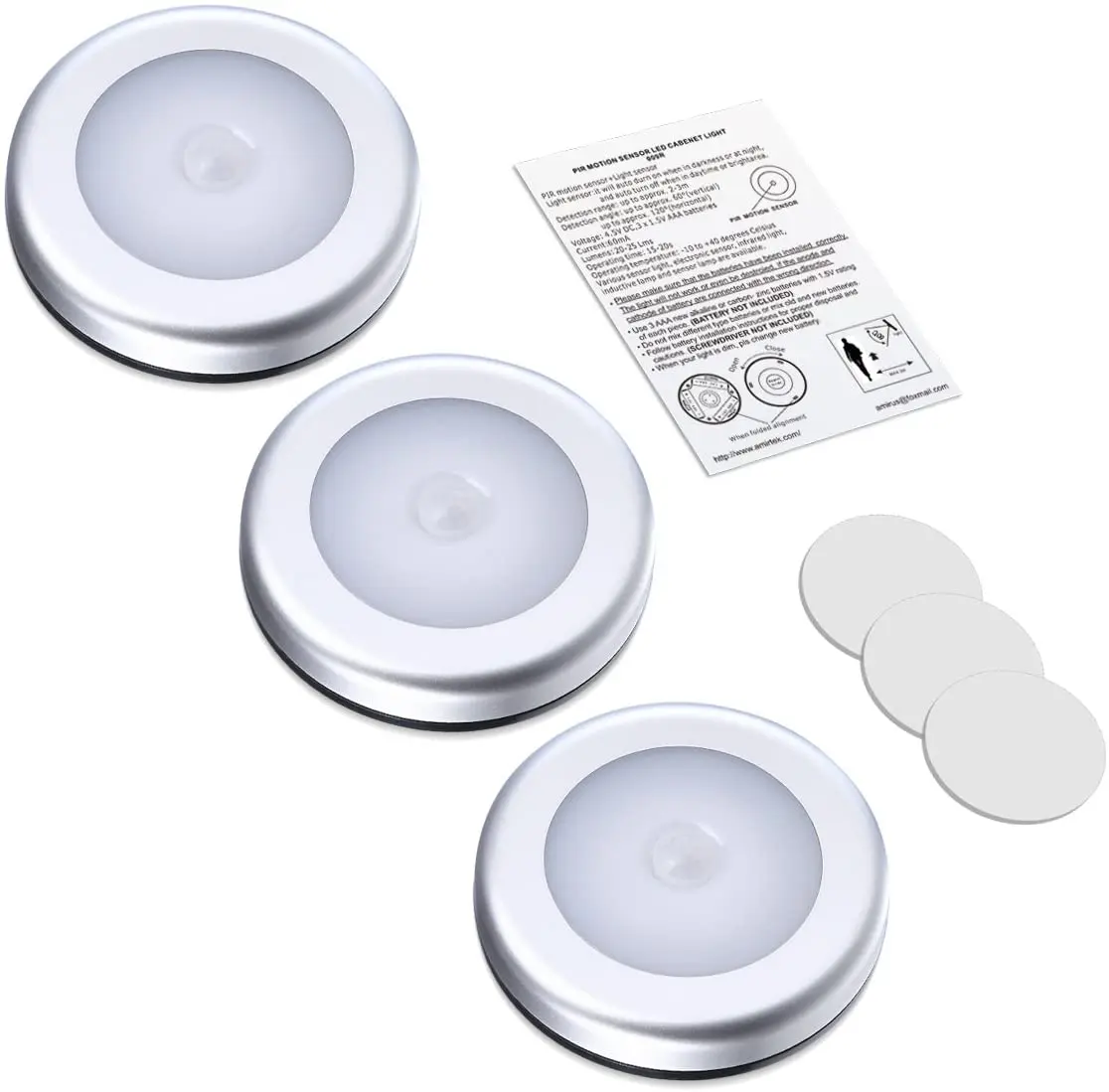 Bed Led Motion Sensor Motion Sensor Round Led Cabinet Light Energy ...