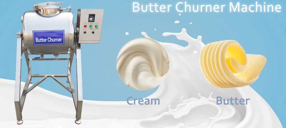 High Efficiency Butter Churner - Welly Dairy Equipment