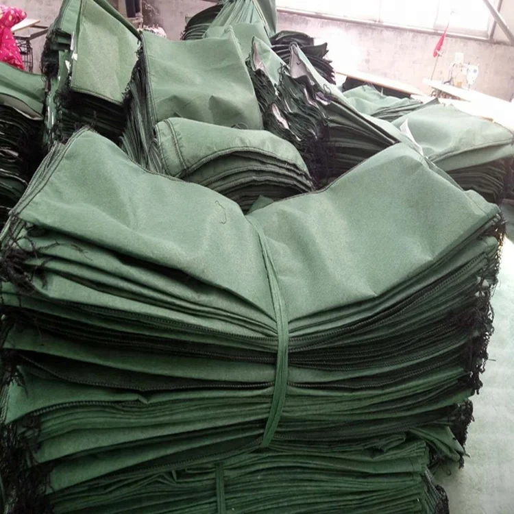 Non Woven Pet/pp Geotextile Vegetated Sandbag Geo Bag For Slope ...