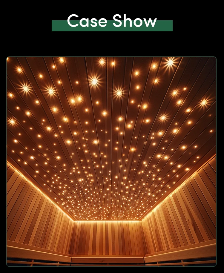 Starry Sky Sauna Room LED Lights - IP65 Waterproof